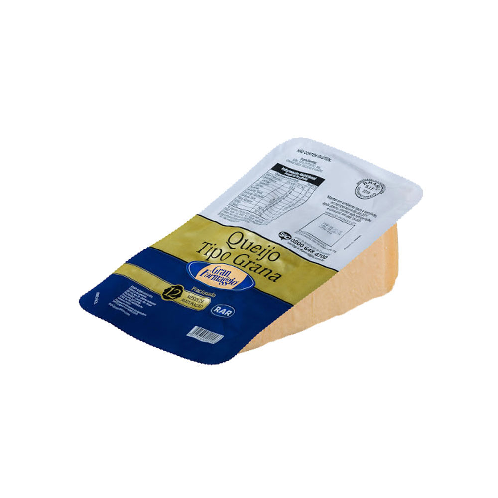 QUEIJO GRAN FORMAGGIO FRACIONADO 200 G - Casa Rio Verde